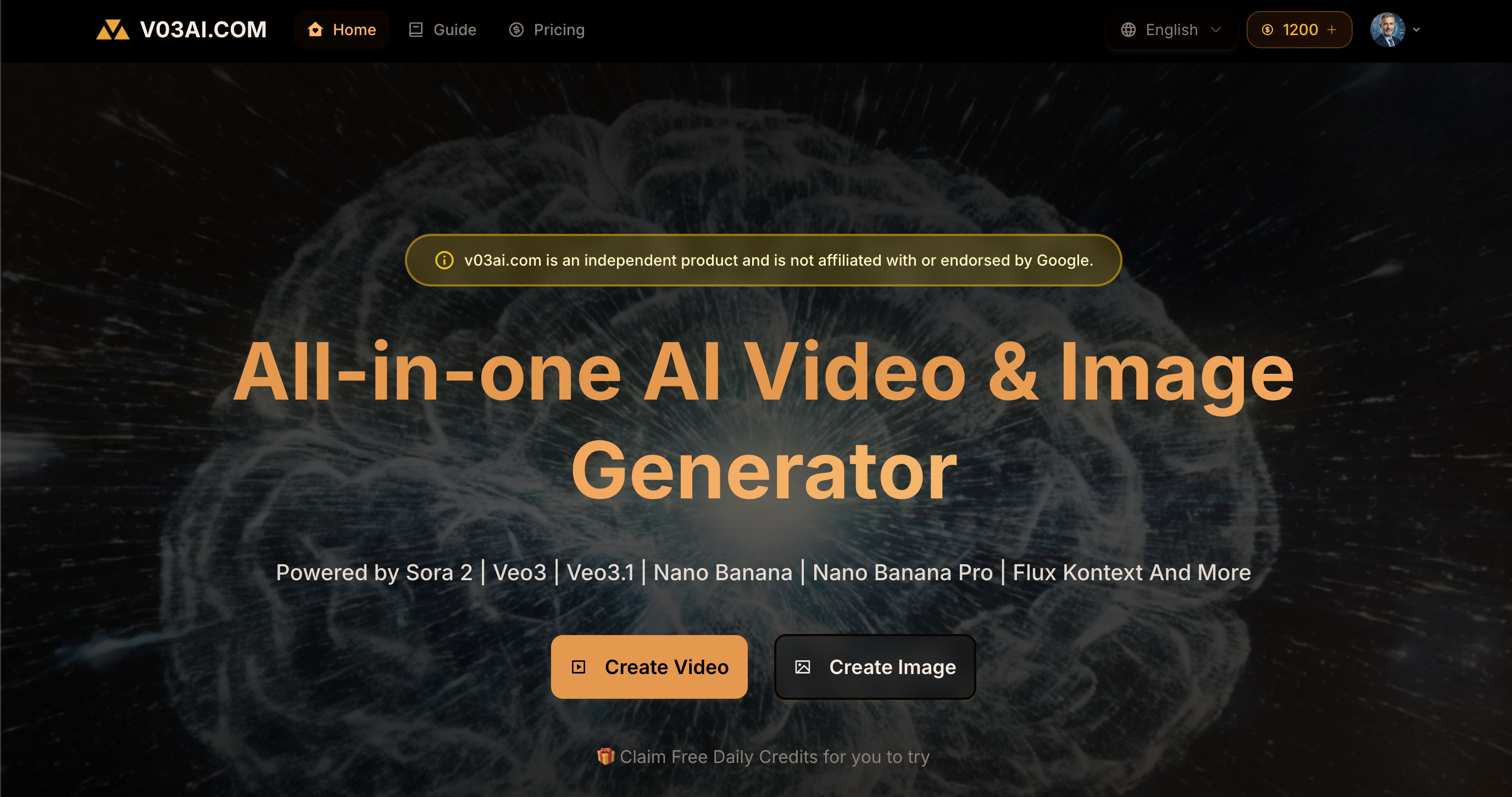 All-in-one AI Video & Image Generator | V-ZERO-THREE AI